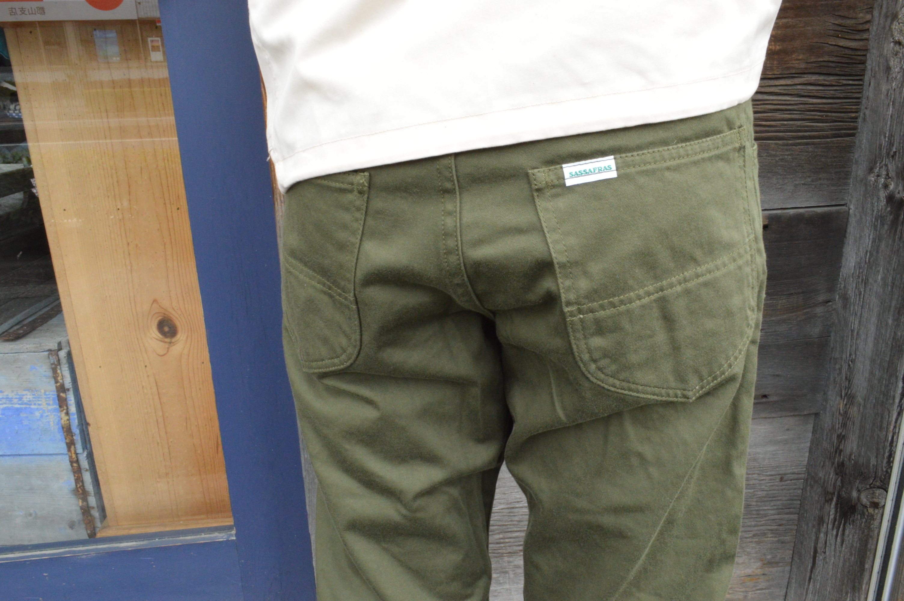 SASSAFRAS】 GARDENER BUD BREAKER、Sprayer 5 Pants 入荷 SASSAFRAS】 GARDENER BUD BREAKER、Sprayer 5 Pants 入荷